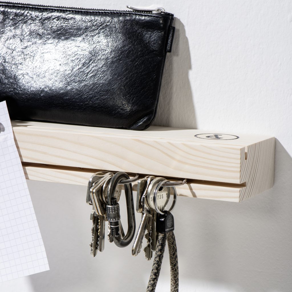 Schlüsselbrett Weißtanne 01 - weld & co